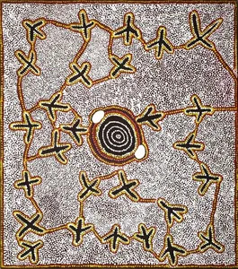Walawurru Eagle Dreaming | Paddy STEWART JAPALTJARRI | Online ...