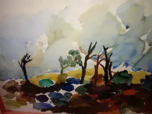 Herbstlandschaft by | Gustav HESSING | buy art online | artprice