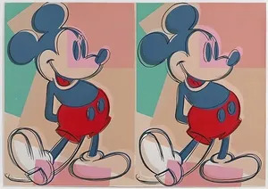 Double Mickey Mouse by | Andy WARHOL | buy art online | artprice