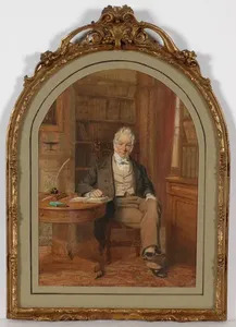 George Elgar Hicks (1824-1914) "Banker Edward Hicks" | George Elgar ...