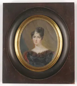 "Portrait of a young lady" | Louis François AUBRY | vente en ligne art ...