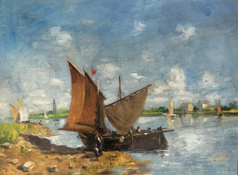 Les pecheurs by | Albert BERTALAN | buy art online | artprice