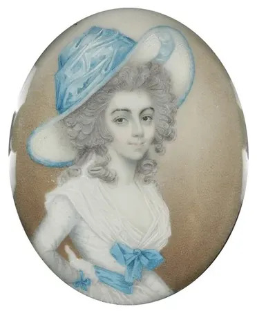 how to draw miniature portrait