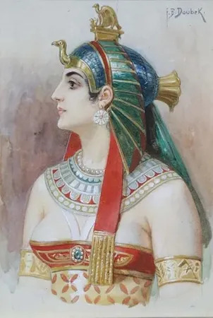 pharaoh queen drawing