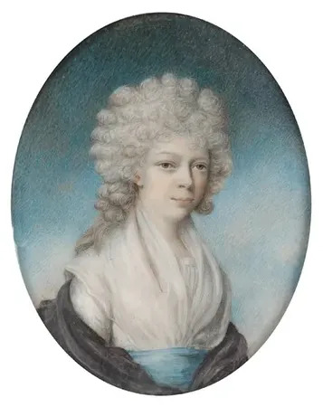 how to draw miniature portrait