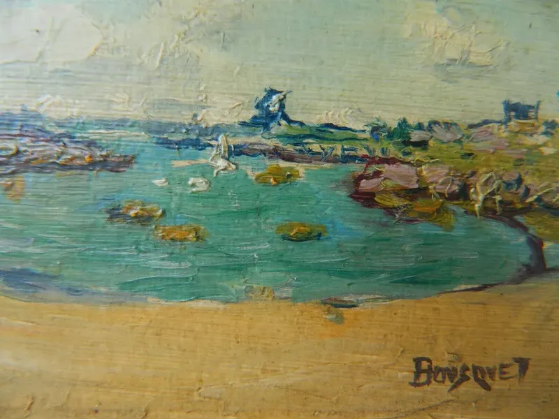 PAYSAGE DE BRETAGNE | Georges BOUSQUET | vente en ligne art | artprice