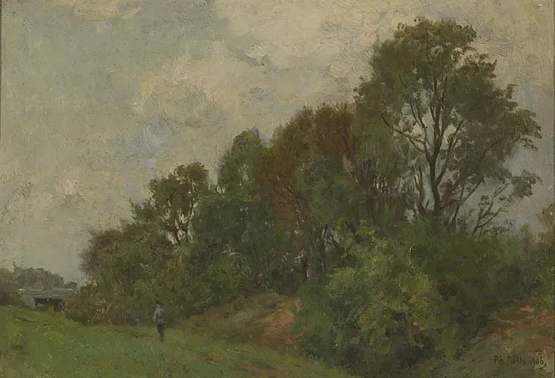 Impressionist Landscape, 1906 | Philipp RÖTH | Online Kunstverkauf ...