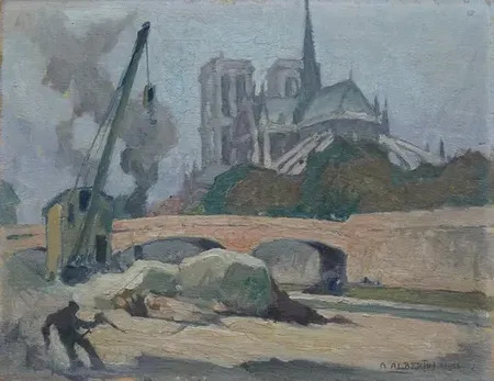 André Léon ALBERTIN (1867-1933) Estimer. Prix aux enchères. Cote ...