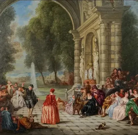 Jean Antoine Watteau Paintings