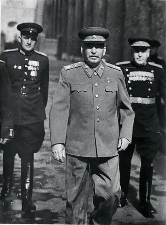 stalin standing