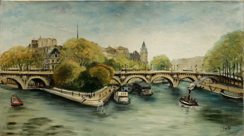 Paris, Le Pont-Neuf et l'Ile de la Cité | Pierre FARGE | vente en ligne ...