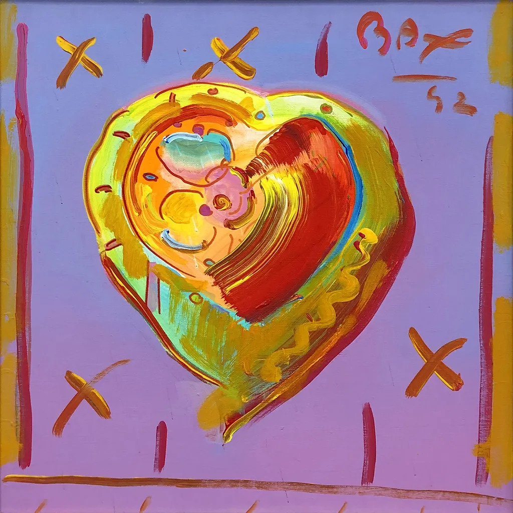 Peter Max Heart Series