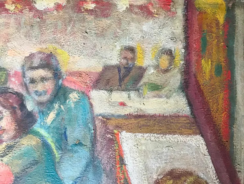 At the café | Theodor ROSENHAUER | Online Kunstverkauf | artprice