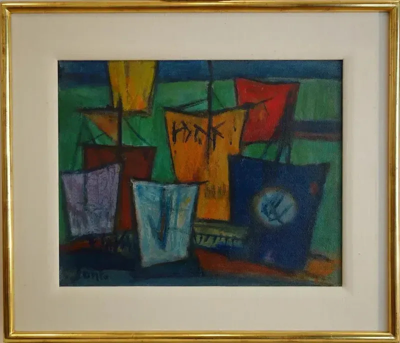 Untitled (Ships) | Marcel JANCO | vente en ligne art | artprice