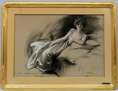 how to draw an elegant portrait