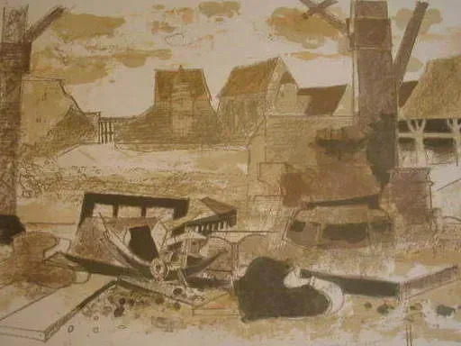 La ferme,1978. by | Michel RODDE | buy art online | artprice