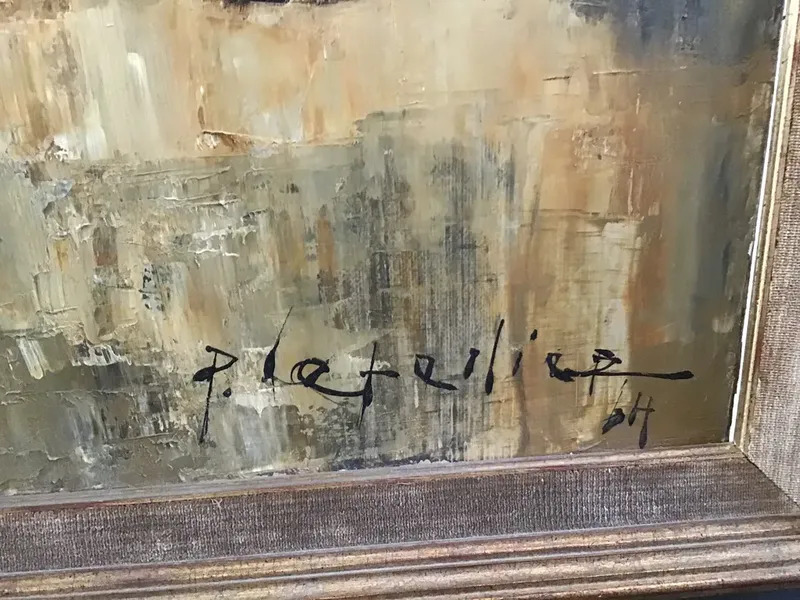 aux plateaux de balances | Pierre LETELLIER | vente en ligne art | artprice