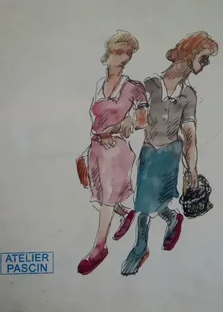 Jules PASCIN (1885-1930) Estimate, Auction prices, Value, Worth, Buy ...