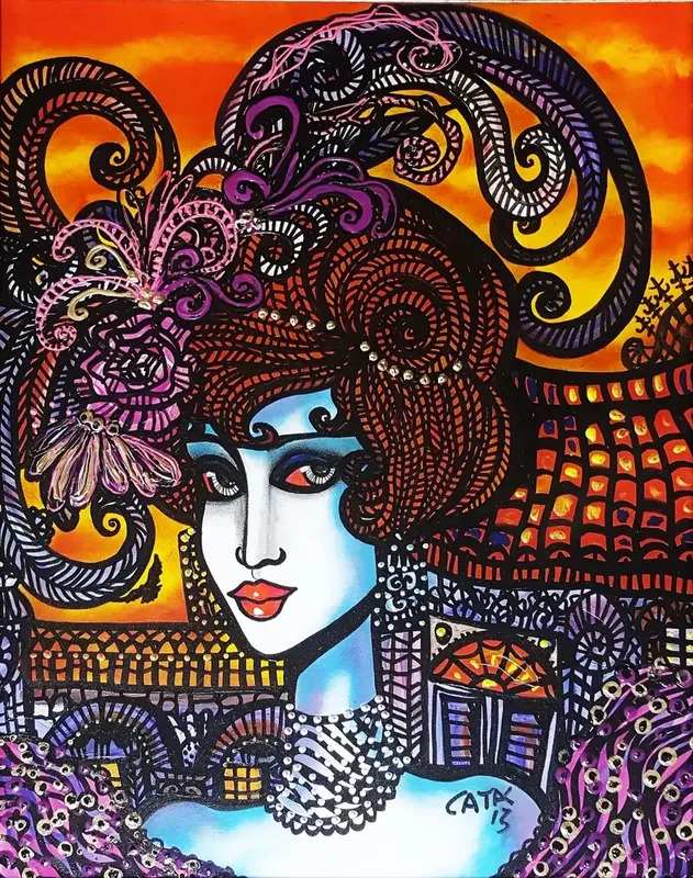 Doña by | Hector CATA | buy art online | artprice