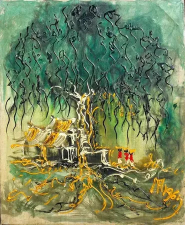 AFFANDI (1907-1990) Estimate, Auction prices, Value, Worth, Buy, Sell ...