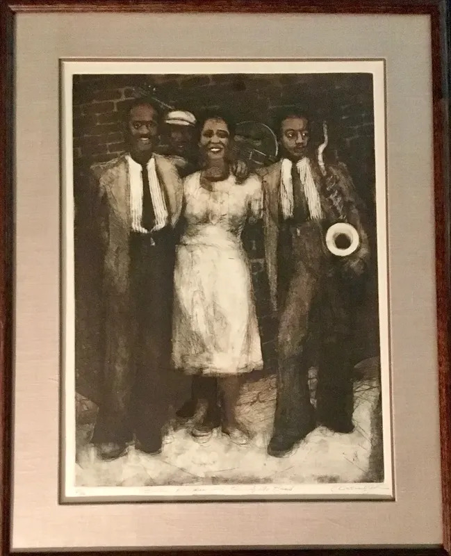 Billie Holiday and the Apollo Band by | Susan DYSINGER | buy art online ...