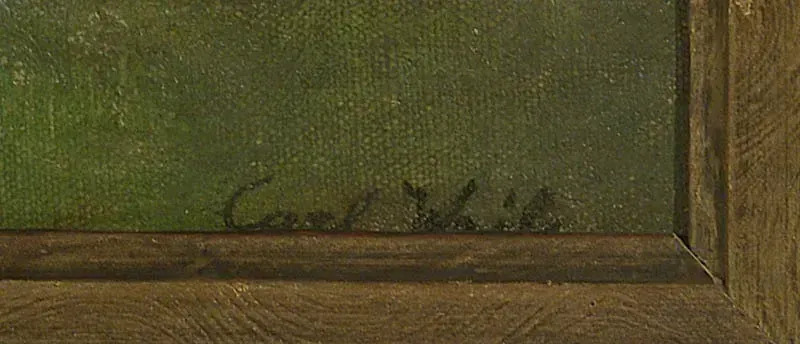 Evening, Oil Painting, ca 1900 by | Carl WEISS | buy art online | artprice