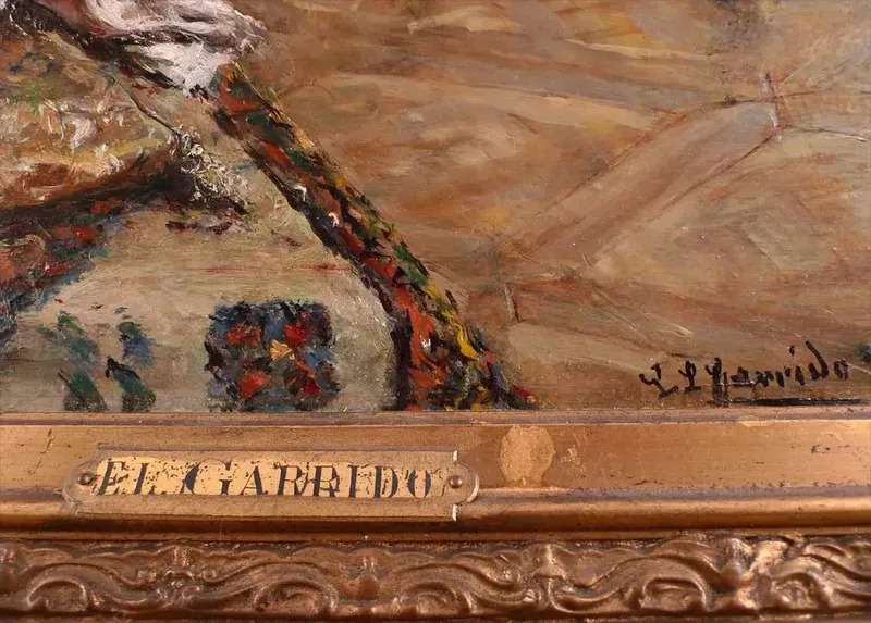 The Painter and his Model by | Eduardo Léon GARRIDO | buy art online ...