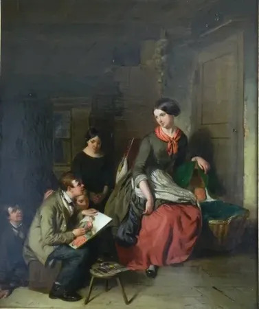 Thomas WEBSTER (1800-1886) Value, Worth, Auction Prices, Estimate, Buy ...