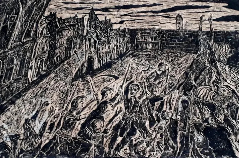 Getto Warsaw, Holocaust,1943 by | Fred RAPPAPORT | buy art online ...